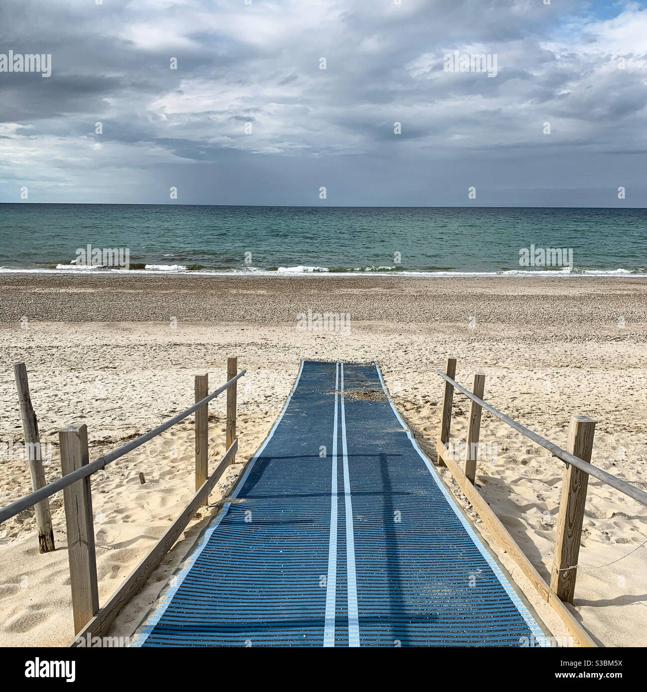 Path to the beach, Cape Cod, Massachusetts, United States Stock Photo ...