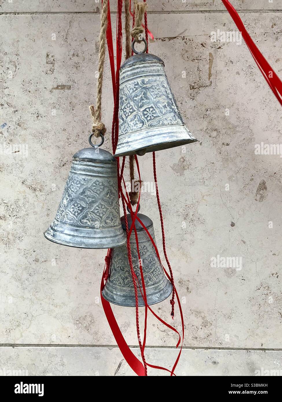 Three bells hanging hi-res stock photography and images - Alamy
