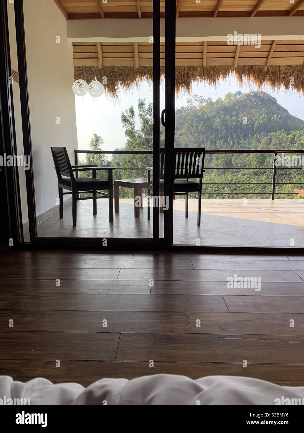 View from our hotel room in Ella, Sri Lanka Stock Photo - Alamy