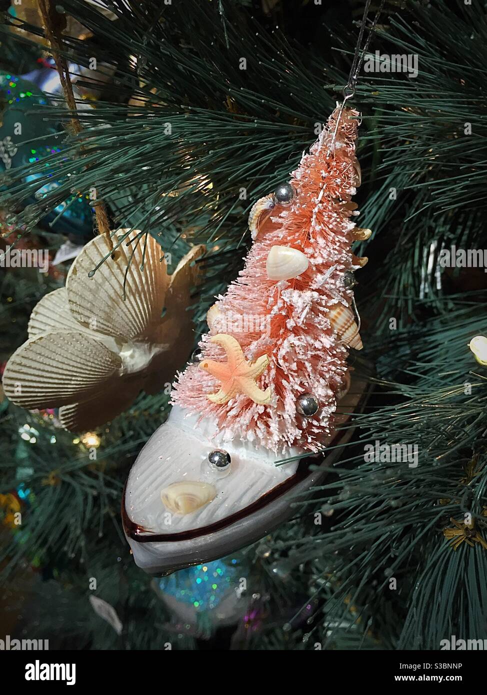 Christmas tree boat hi-res stock photography and images - Alamy