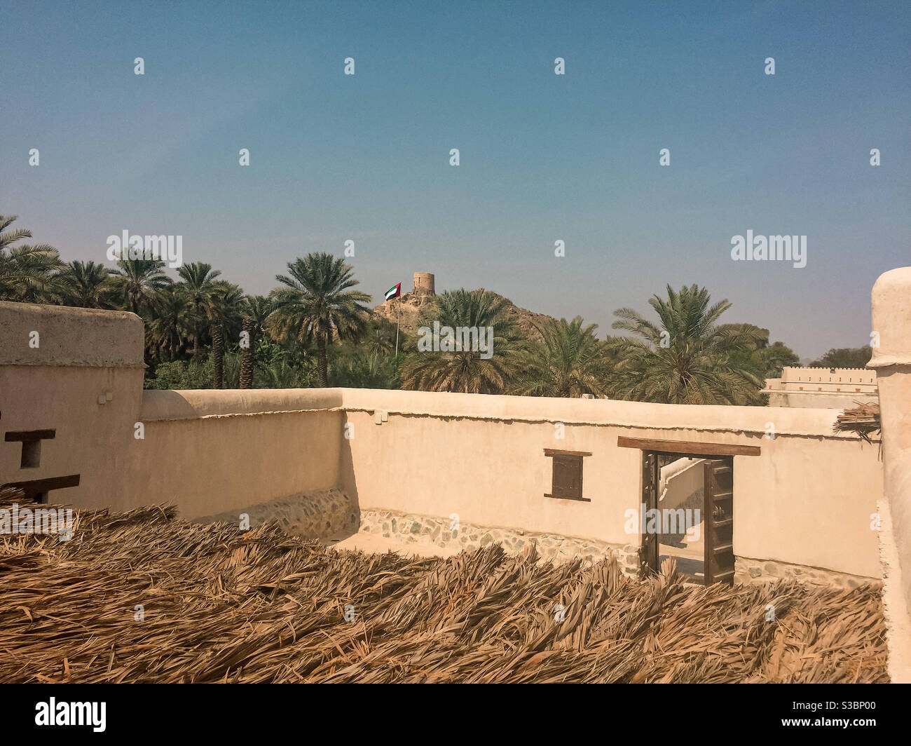 Arab house roof hi-res stock photography and images - Alamy