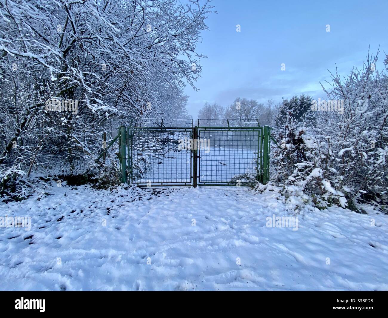 Steel gates hi-res stock photography and images - Alamy