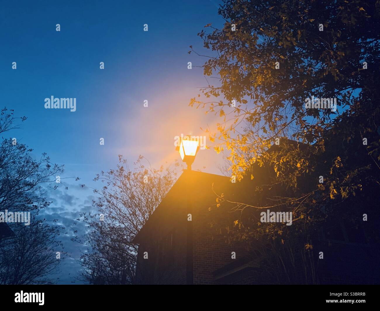 Evening post building hi-res stock photography and images - Alamy