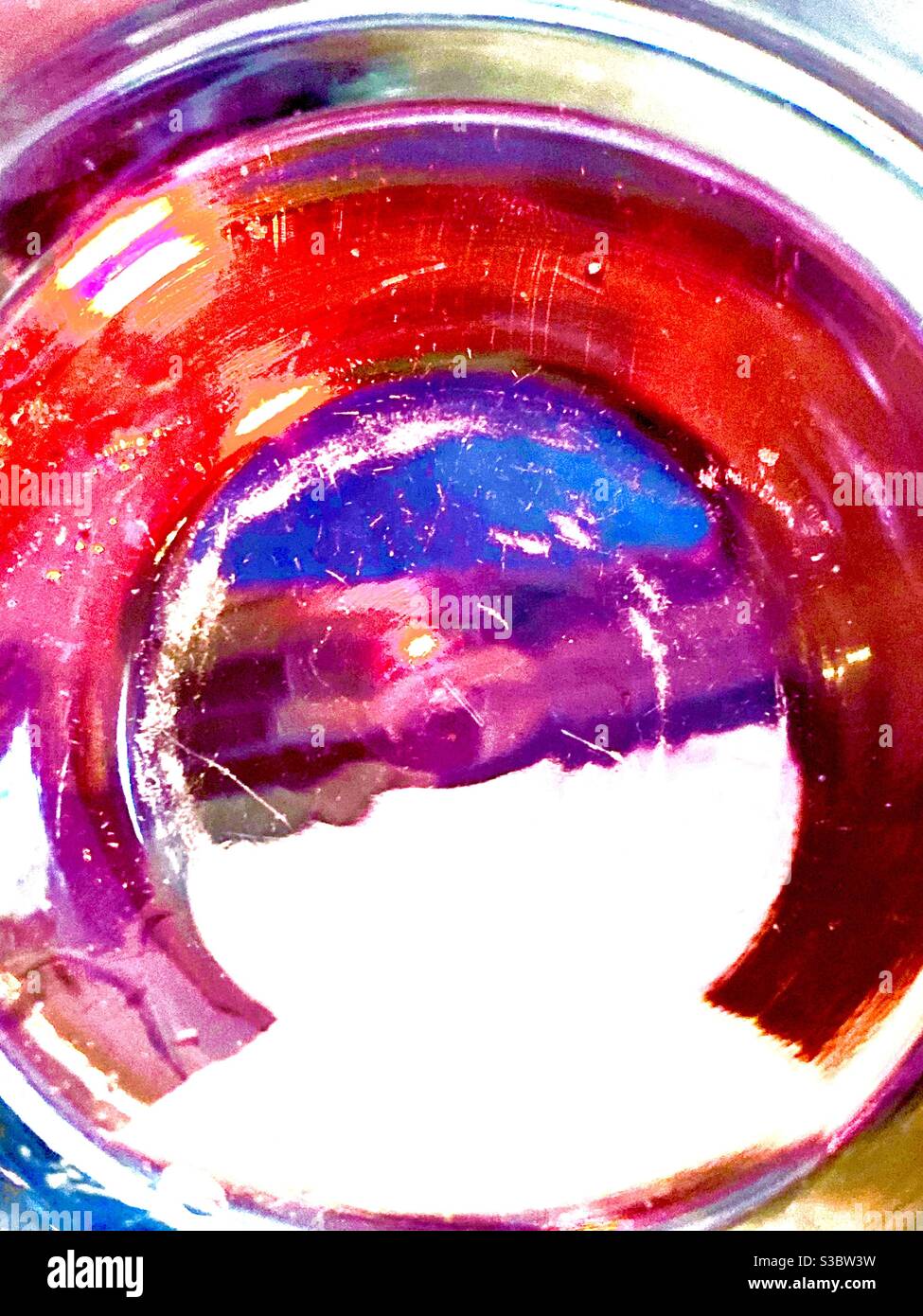 Abstract red and blue arcs hi-res stock photography and images - Alamy