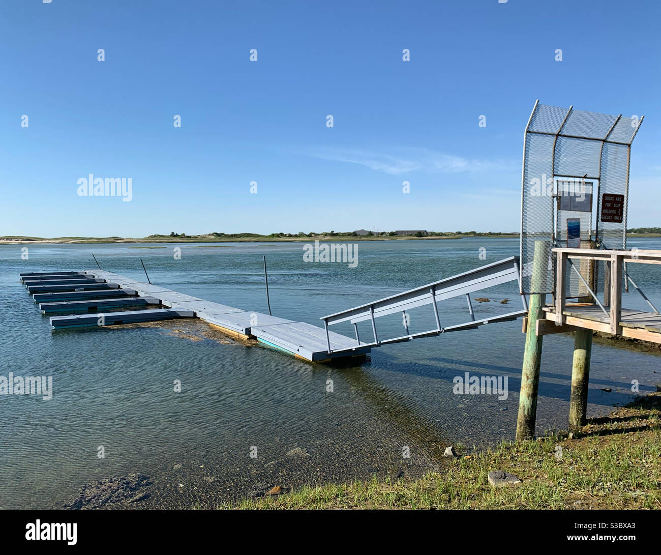 Dock, Grays Beach, Yarmouthport, Cape Cod, Massachusetts, United States ...