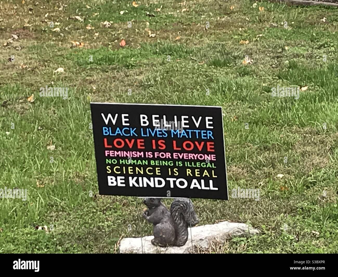 Sign says it all!!! Stock Photo - Alamy