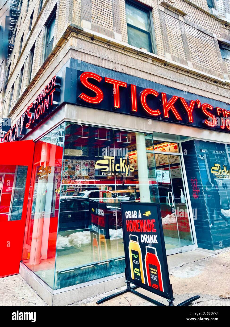 Stickies finger joint hi-res stock photography and images - Alamy