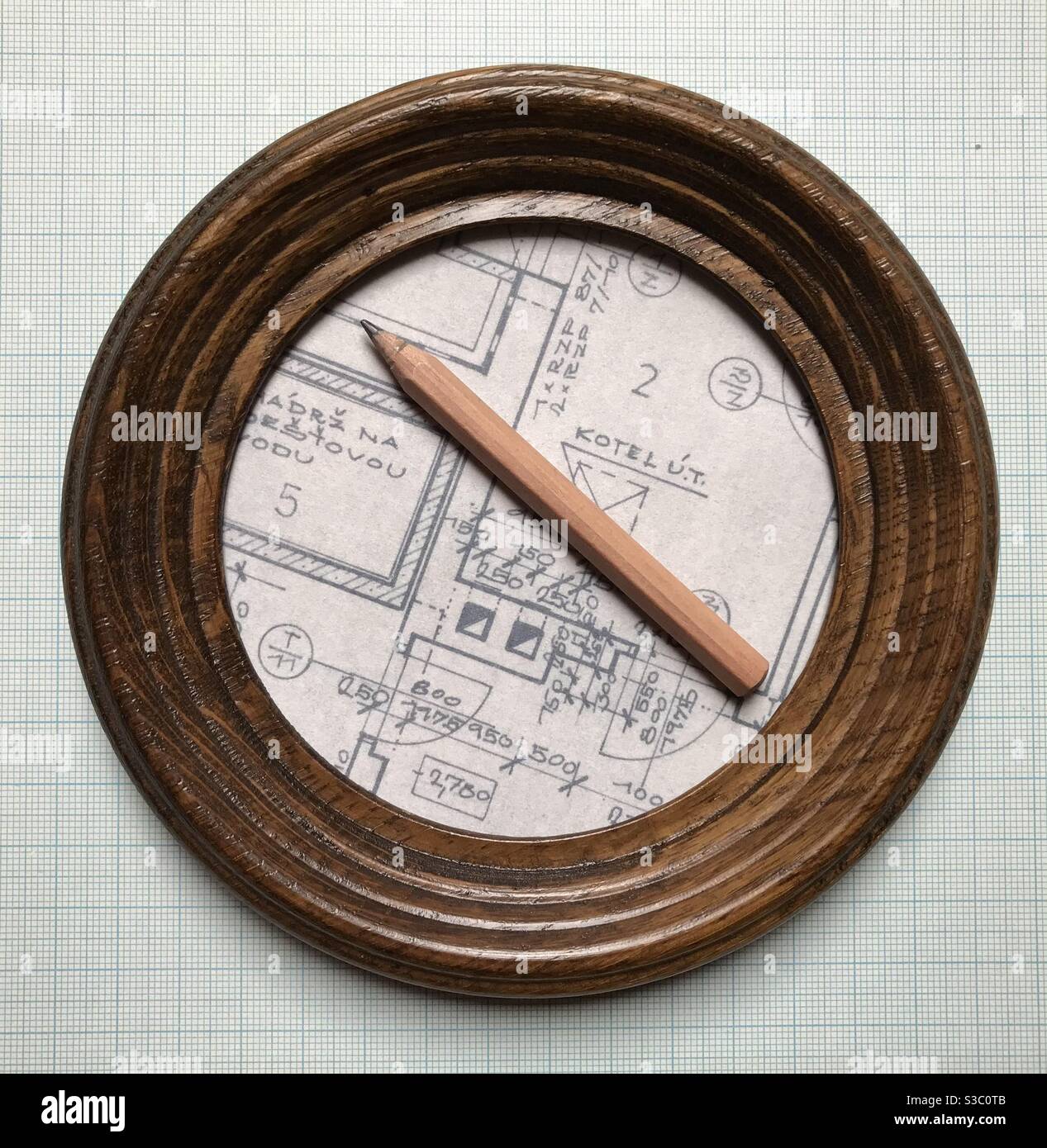 Technical building drawing hi-res stock photography and images - Alamy