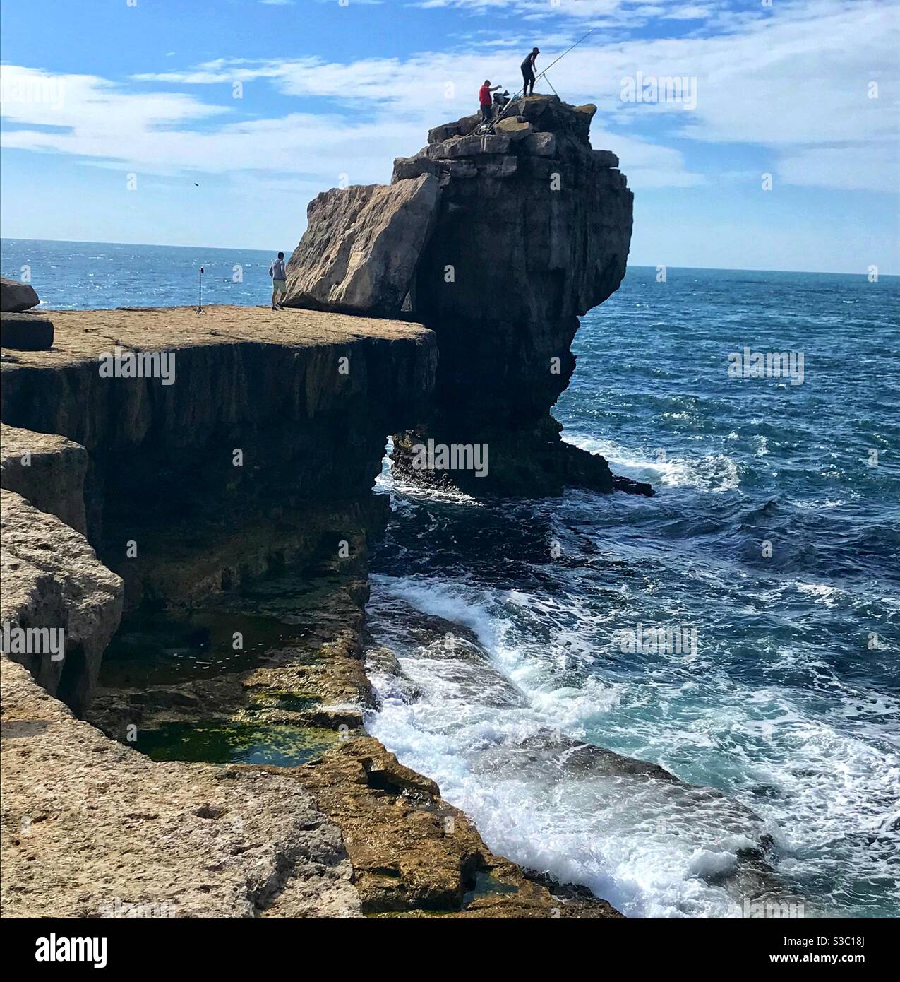 Pulpit rock. Portland. Dorset Stock Photo - Alamy