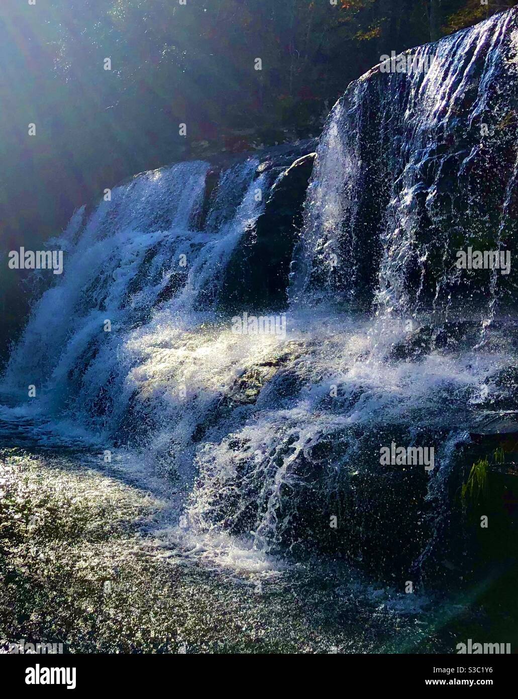 Sunbeam creek falls hi-res stock photography and images - Alamy