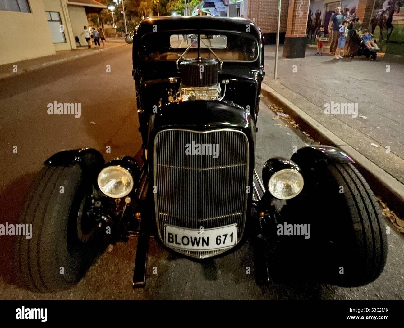 Car blown up hi-res stock photography and images - Alamy