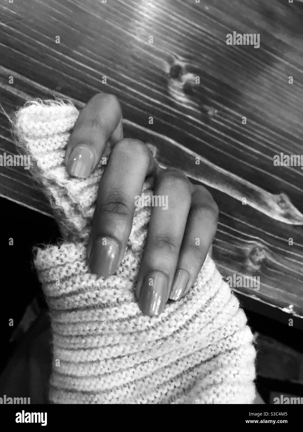 A good nails and beautiful hand Stock Photo - Alamy