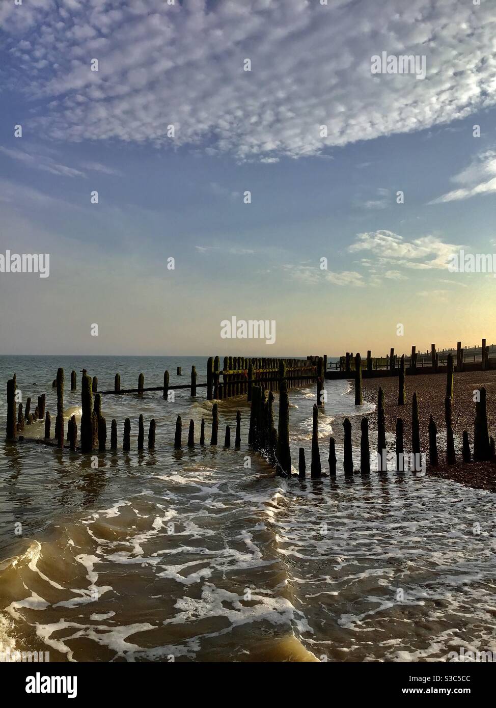 Breakwaters On The Beach High Resolution Stock Photography and Images ...