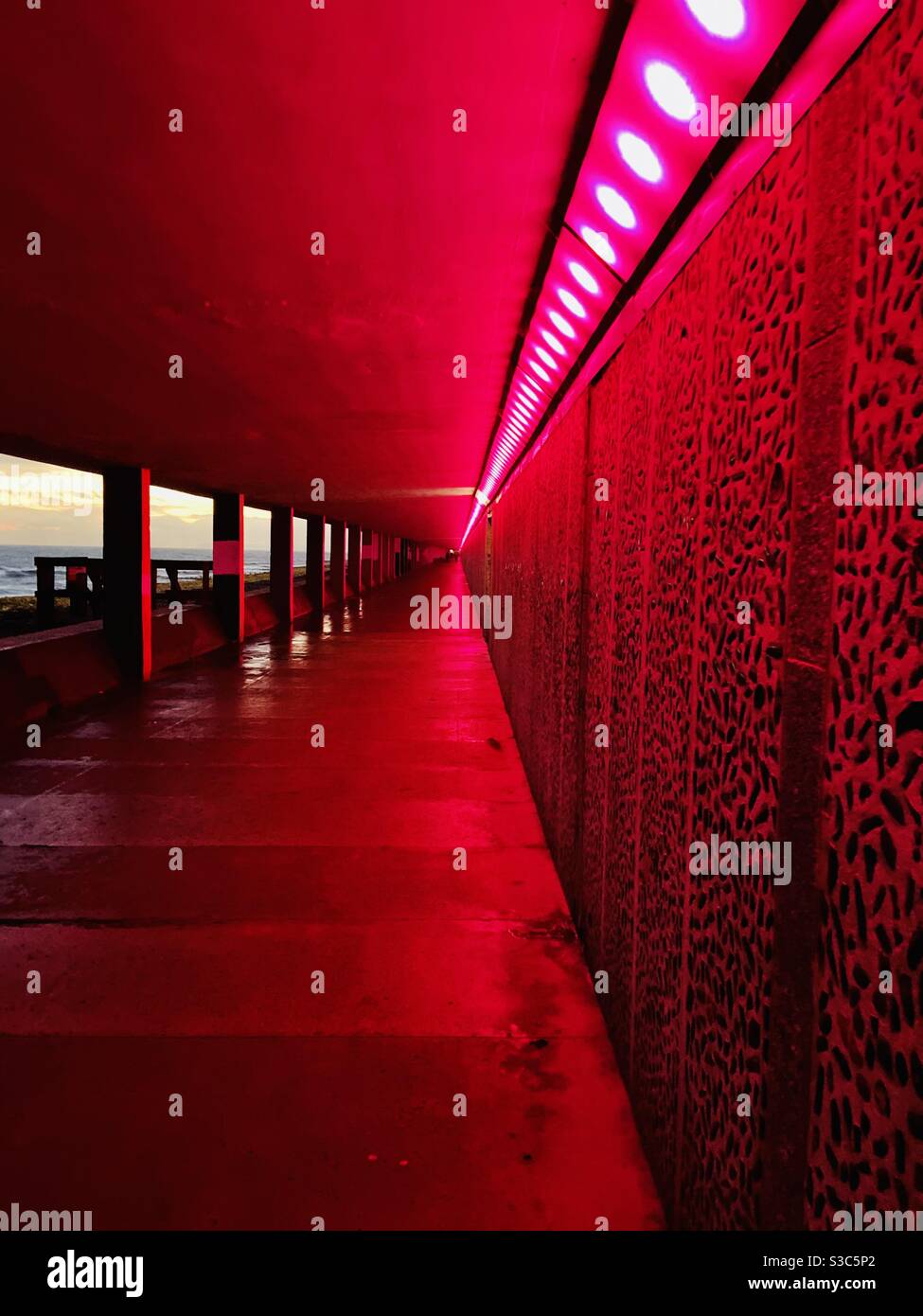 Red sea of lights hi-res stock photography and images - Alamy