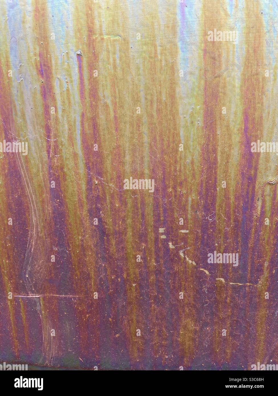 Abstract background of pattern design on a rusting utility box Stock ...