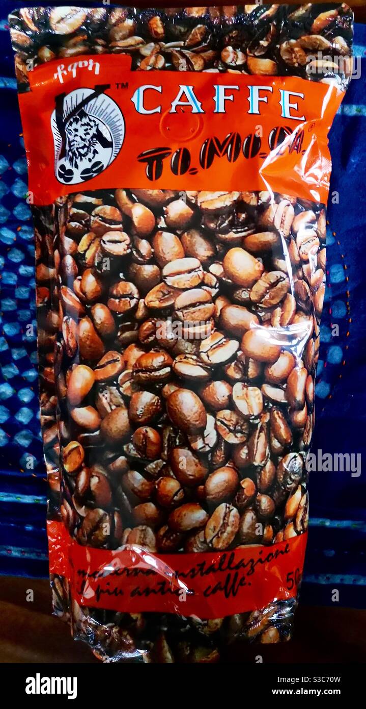Bag of tomoca coffee hi-res stock photography and images - Alamy