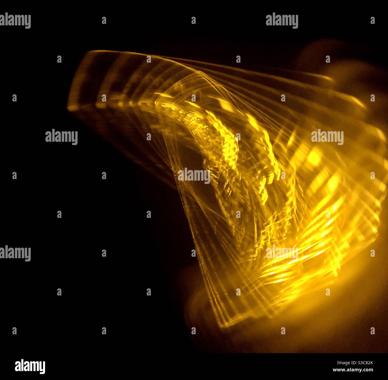 Abstract light shapes created hi-res stock photography and images - Alamy
