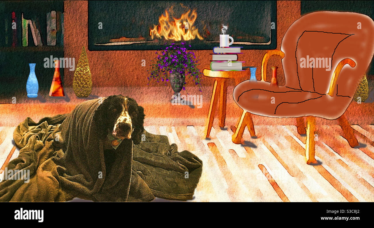 Animated drawing dog hi-res stock photography and images - Alamy