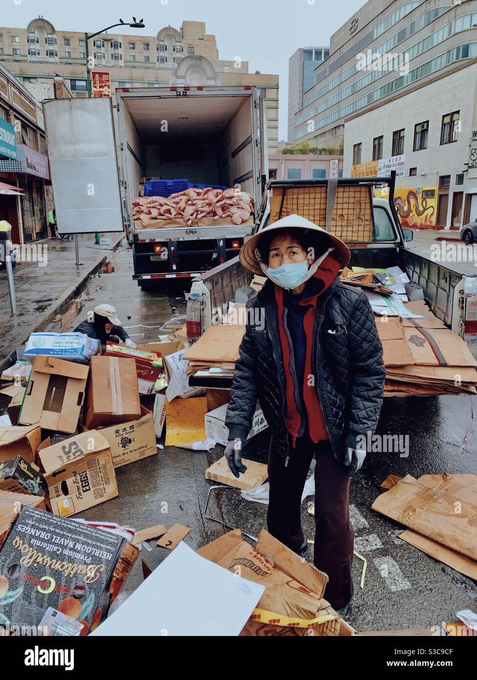Work pick up truck hi-res stock photography and images - Alamy