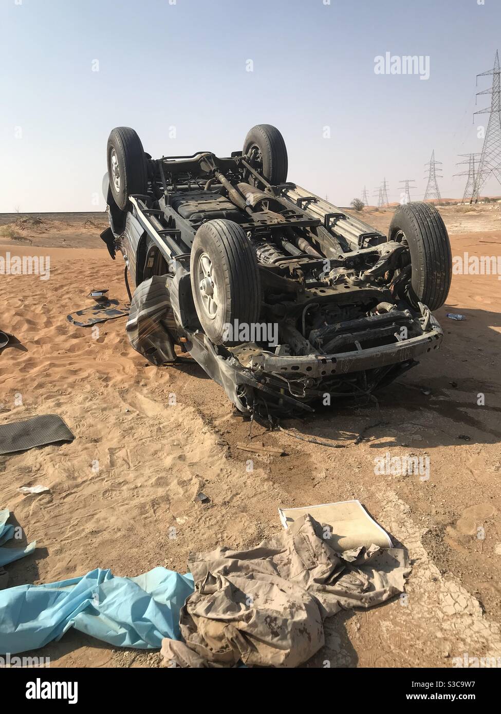 Aftermath of a car accident hi-res stock photography and images - Alamy