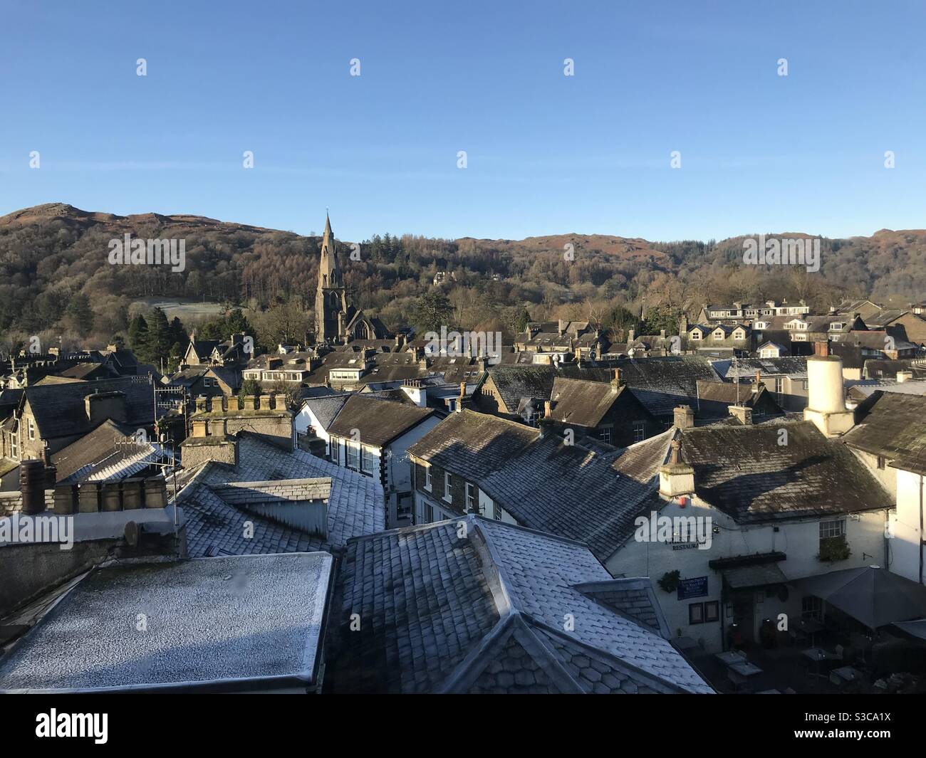 Ambleside village hi-res stock photography and images - Alamy