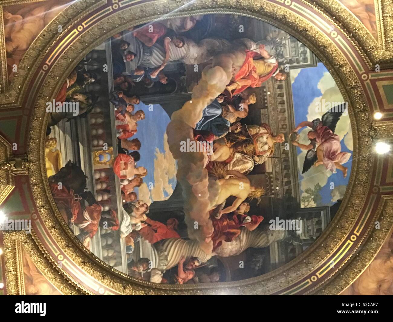 Venetian ceiling hi-res stock photography and images - Alamy