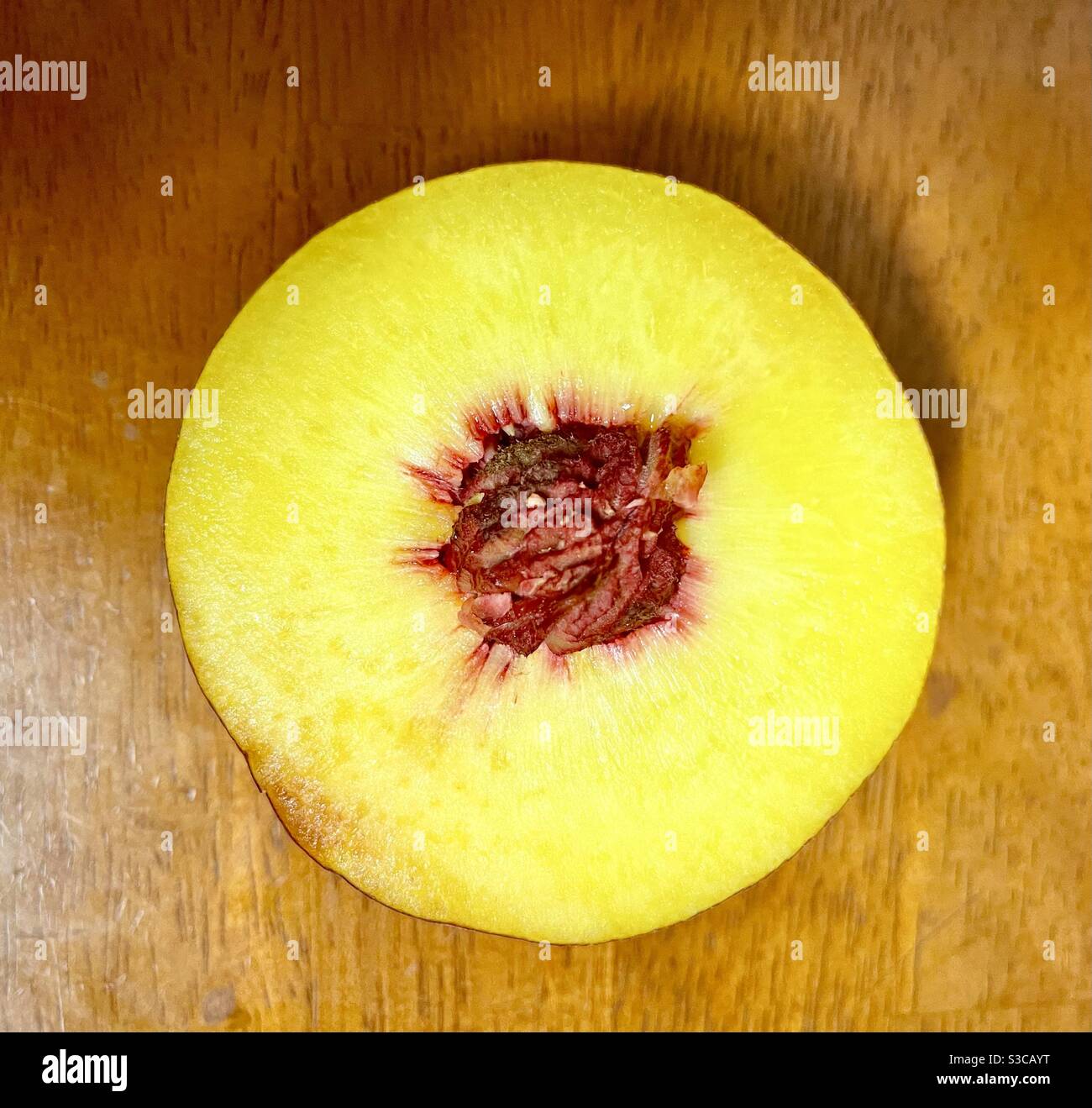 Peach cut hi-res stock photography and images - Alamy