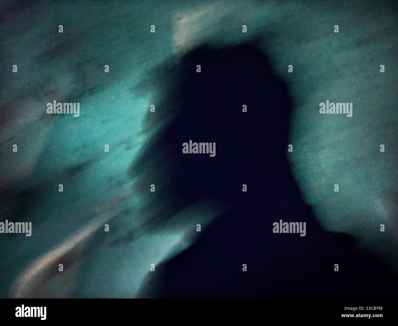 Mysterious man shadow hi-res stock photography and images - Alamy