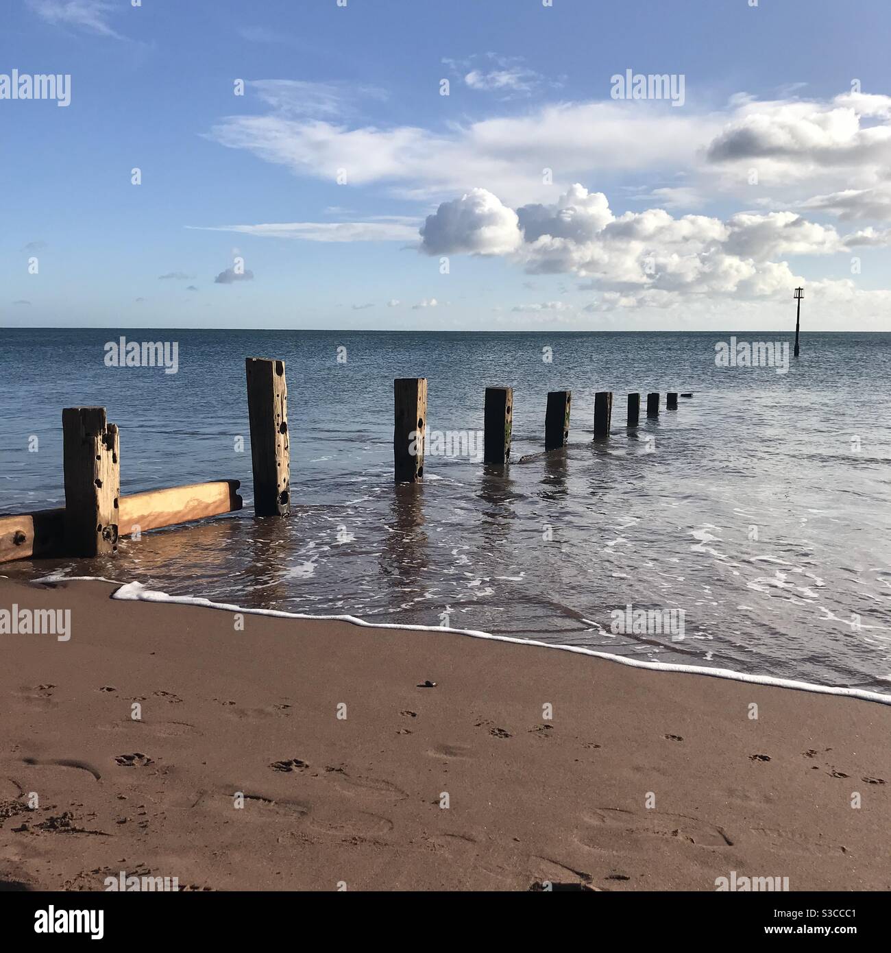 Pole in sea hi-res stock photography and images - Alamy