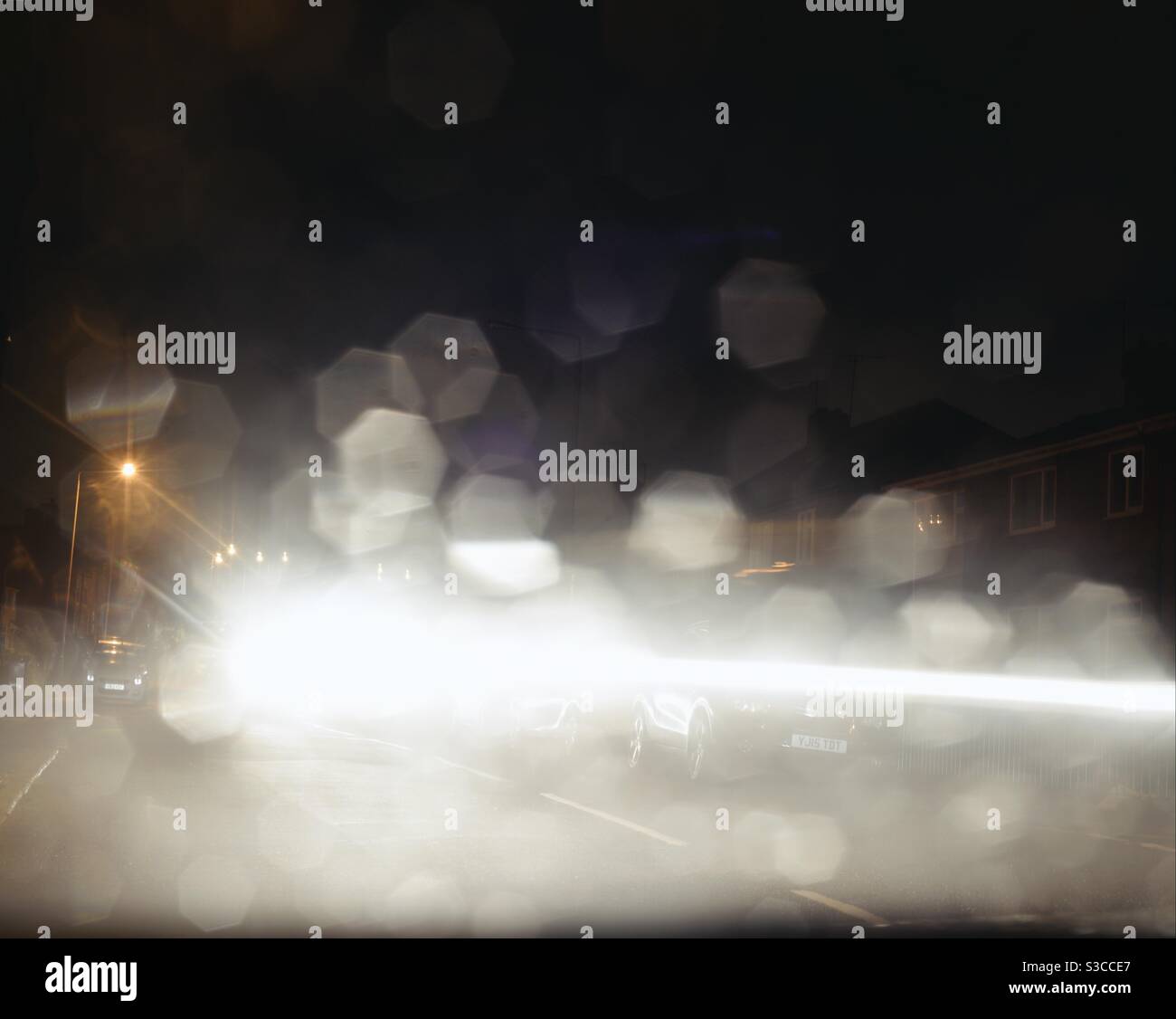 Car trail hi-res stock photography and images - Alamy