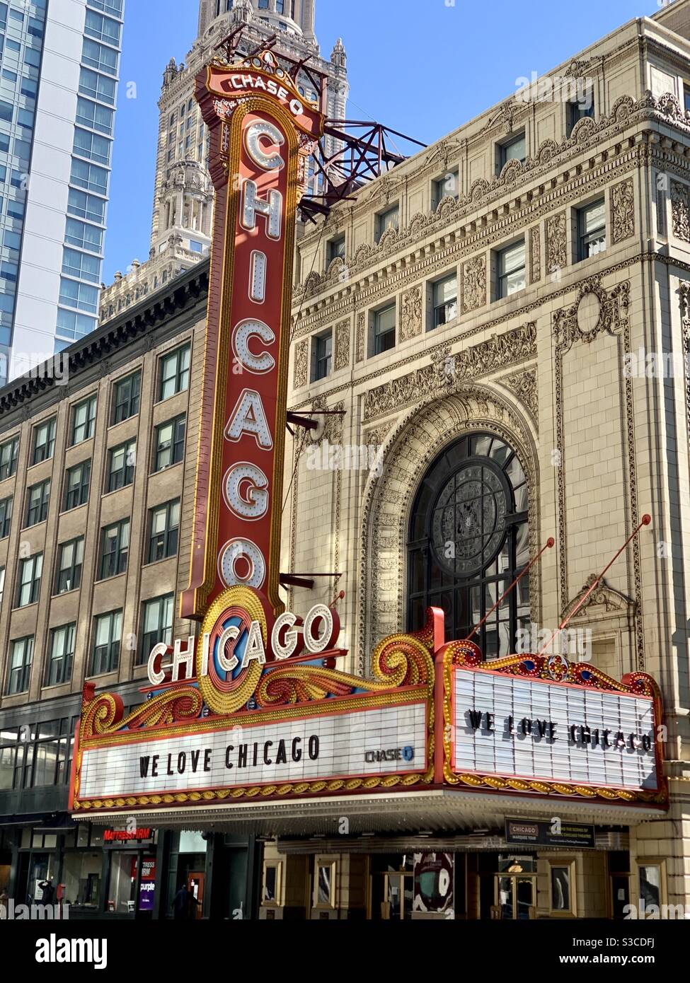Chicago theater hi-res stock photography and images - Alamy