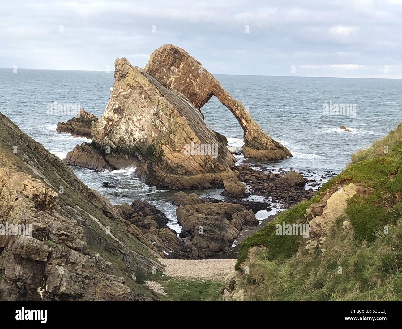 Bow Fiddle Rock Stock Photo - Alamy
