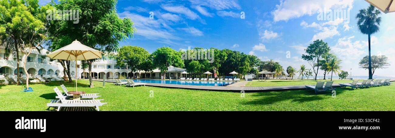 Swimming Pool at Trinco Blu in Trincomalee Sri Lanka Stock Photo - Alamy