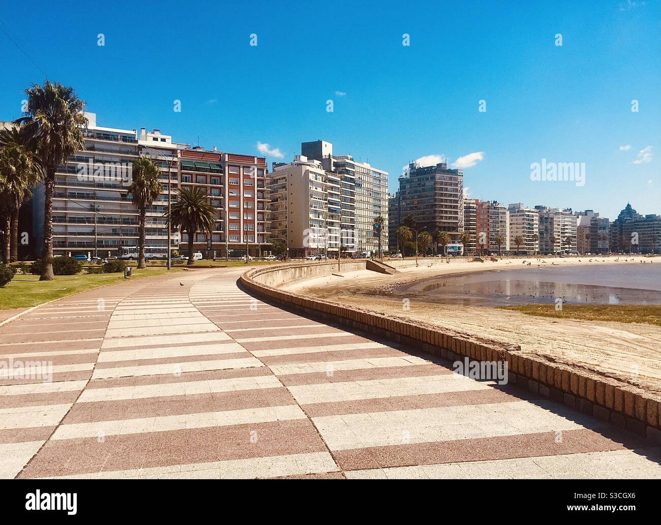 Montevideo beach hi-res stock photography and images - Alamy