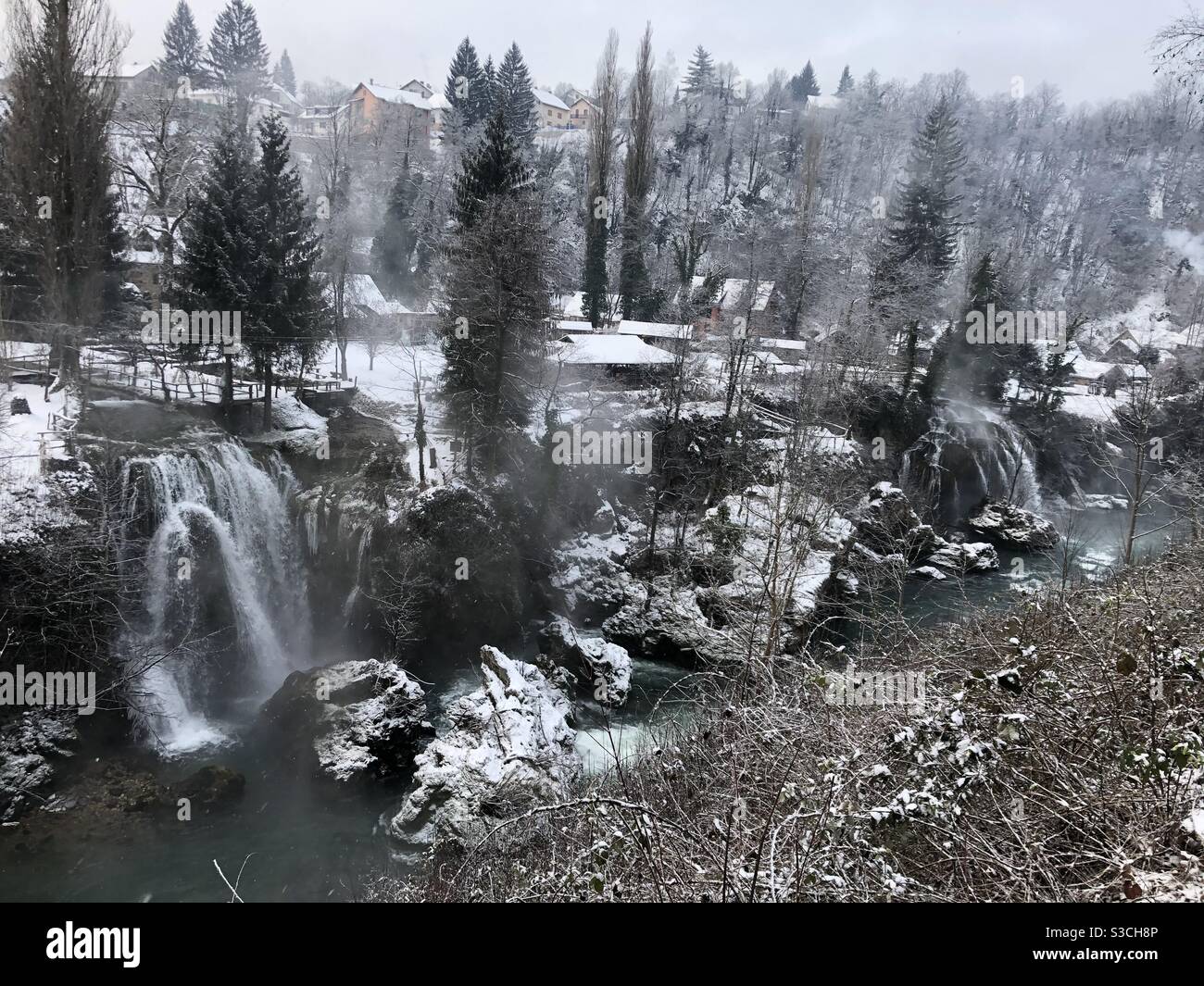 Rastoke winter hi-res stock photography and images - Alamy