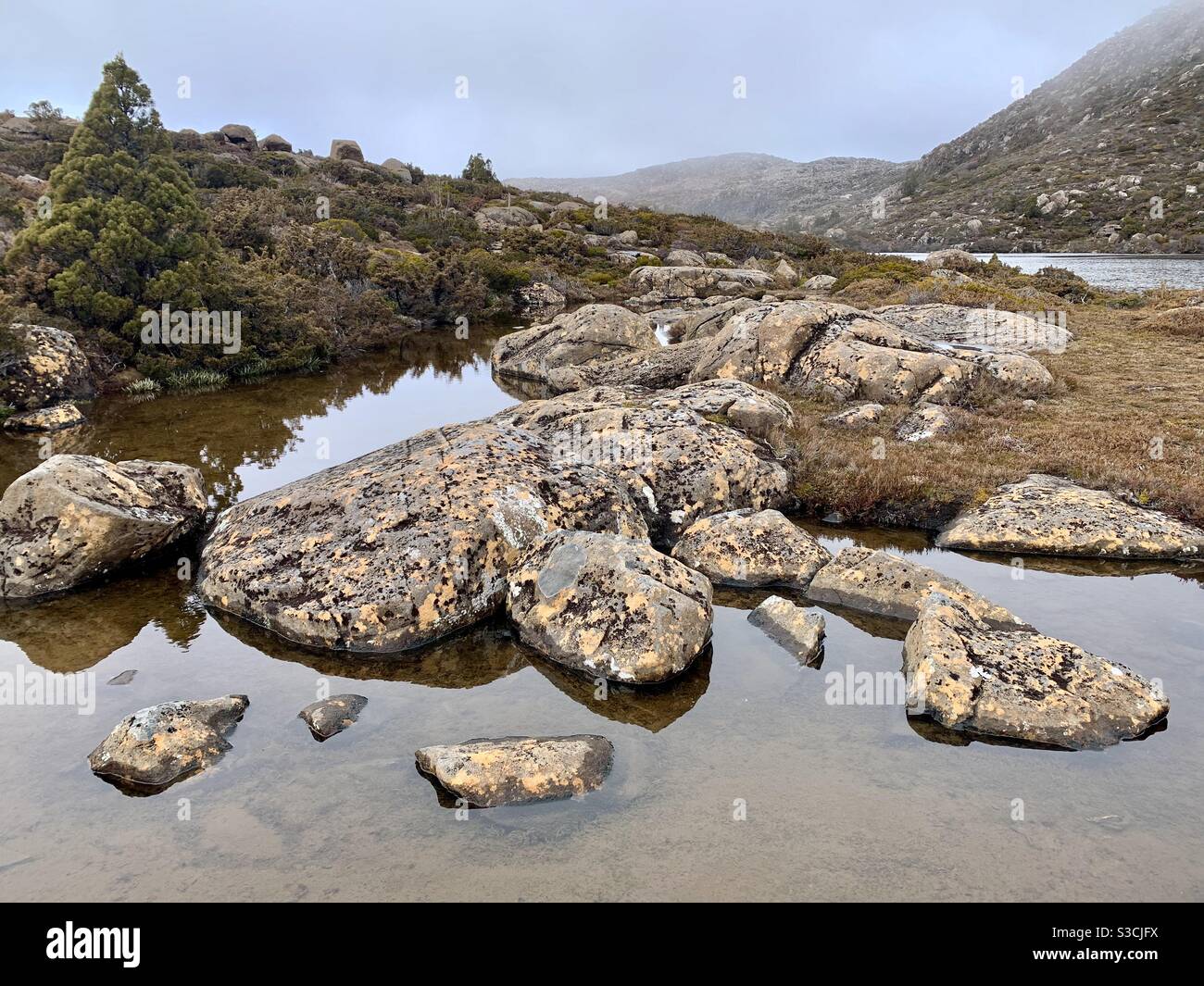 Tarn shelf tasmania hi-res stock photography and images - Alamy
