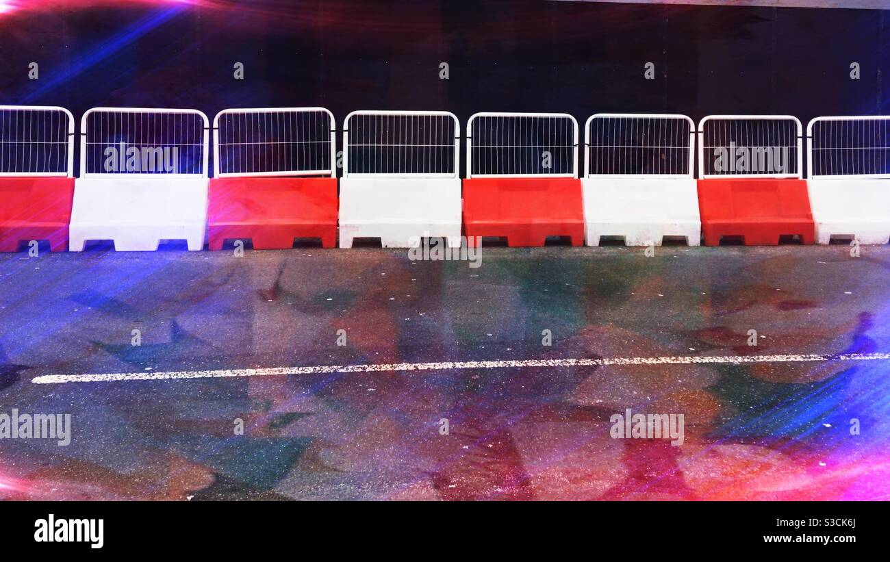 Colour barriers hi-res stock photography and images - Alamy