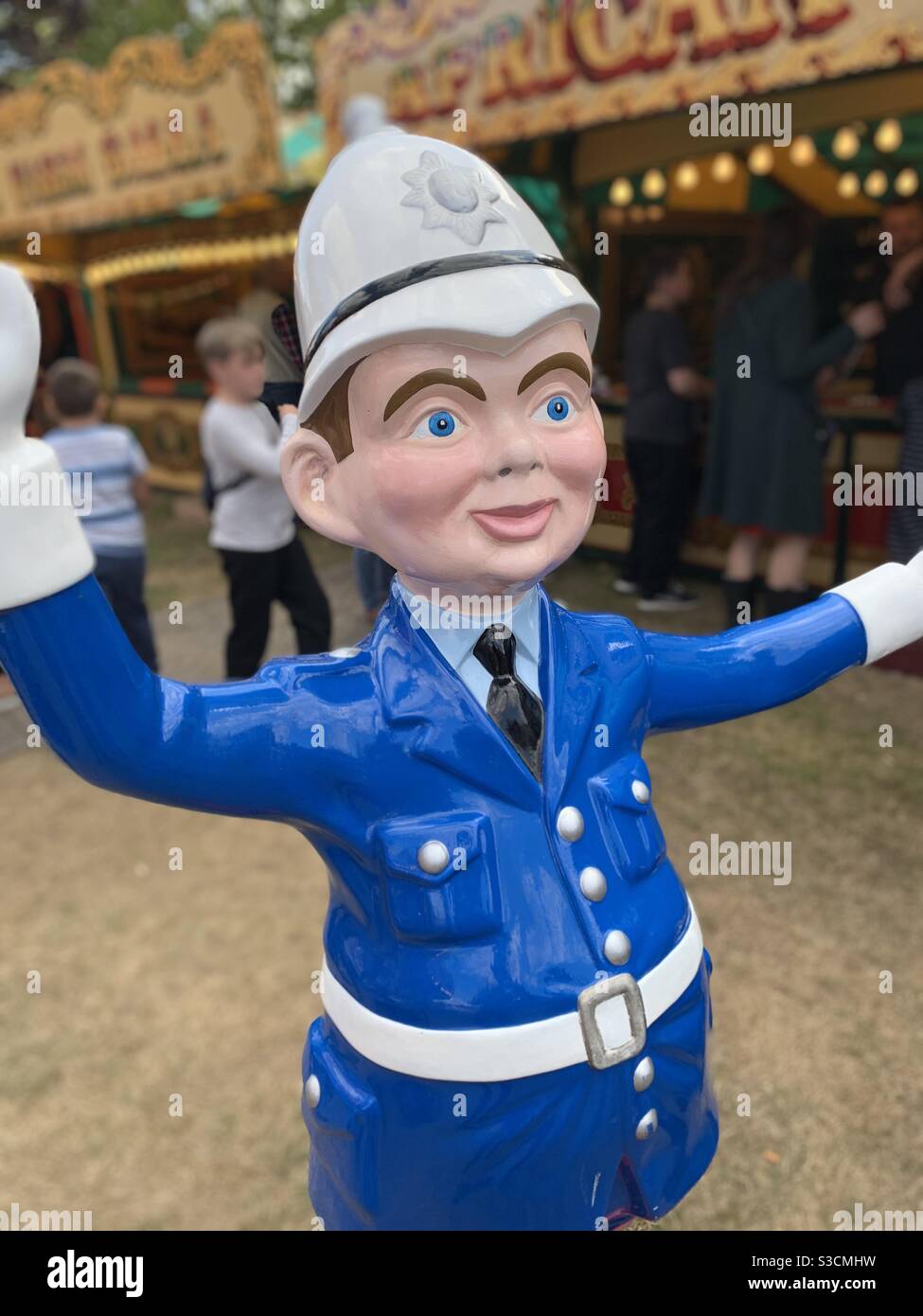 Old fashioned policeman hi-res stock photography and images - Alamy