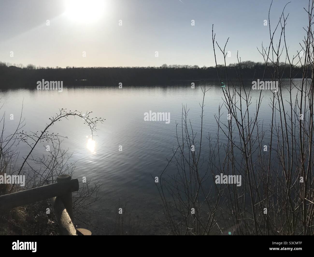 Sunrise over a lake hi-res stock photography and images - Alamy