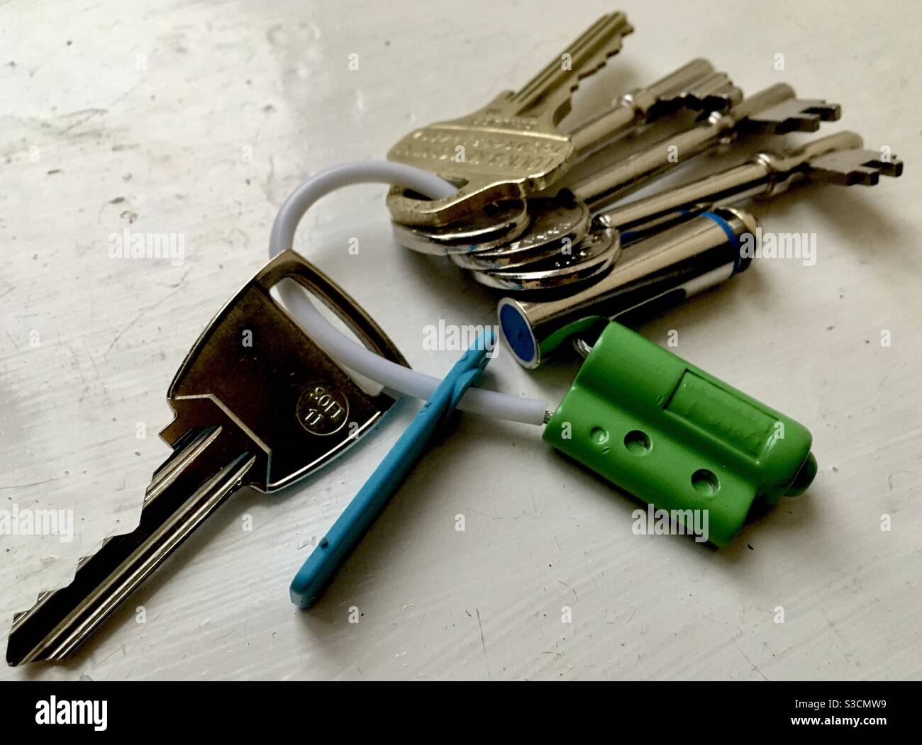 Bunch of Keys Stock Photo - Alamy