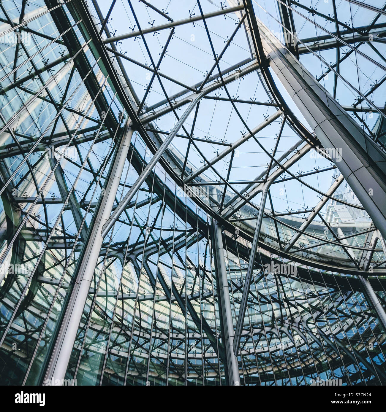 Reflections on ceiling and walls Stock Photo - Alamy