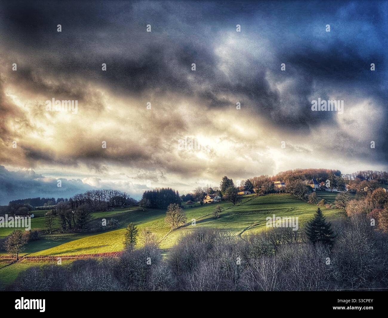 French landscapes hi-res stock photography and images - Alamy