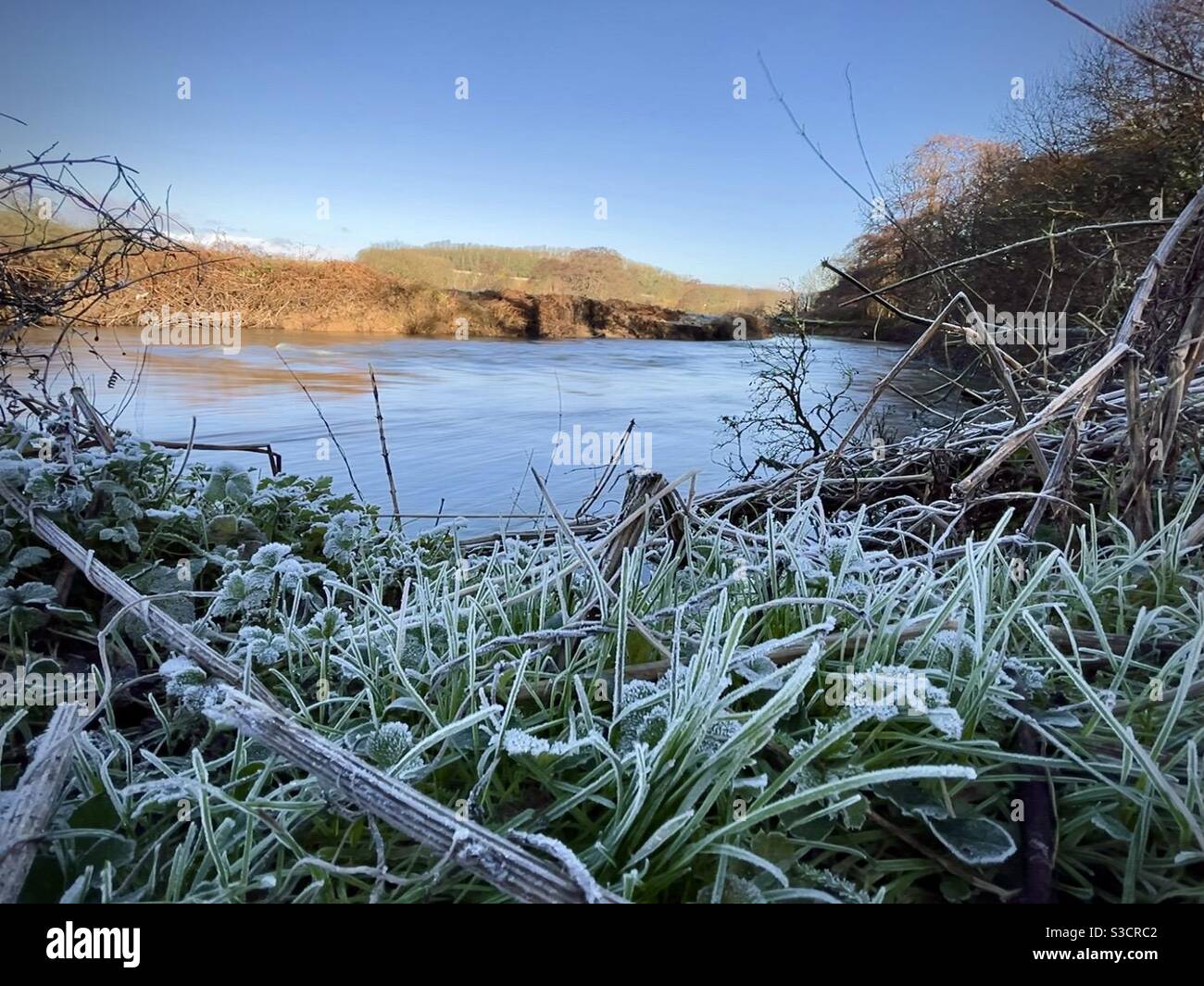 River bank scene hi-res stock photography and images - Alamy