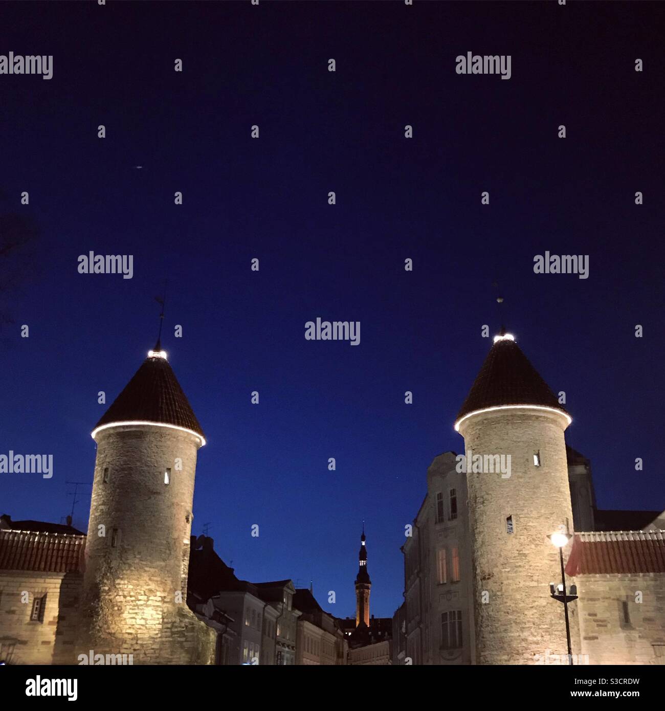 Two towers walk hi-res stock photography and images - Alamy