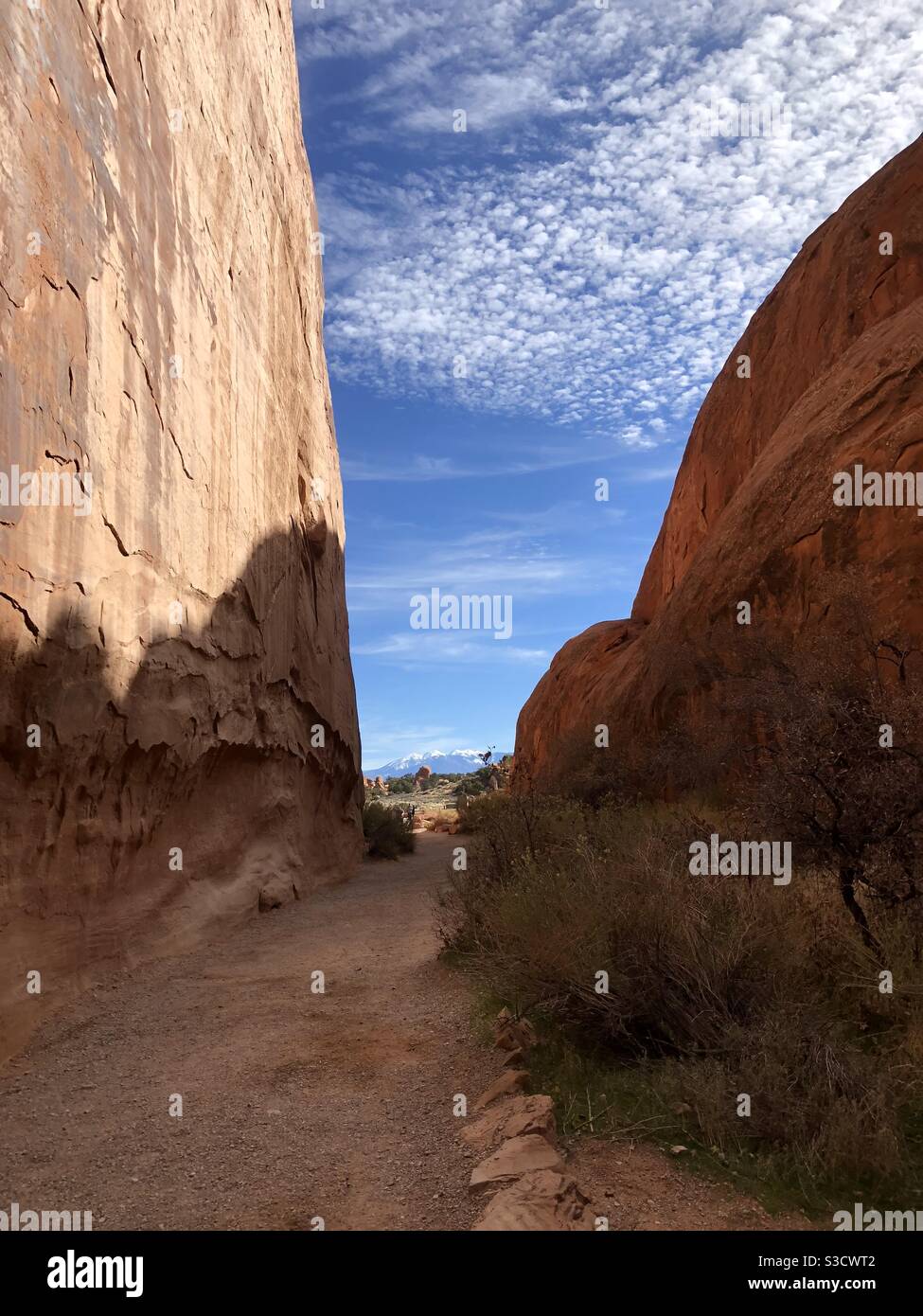 Passage Between Rocks In Mountains High Resolution Stock Photography ...