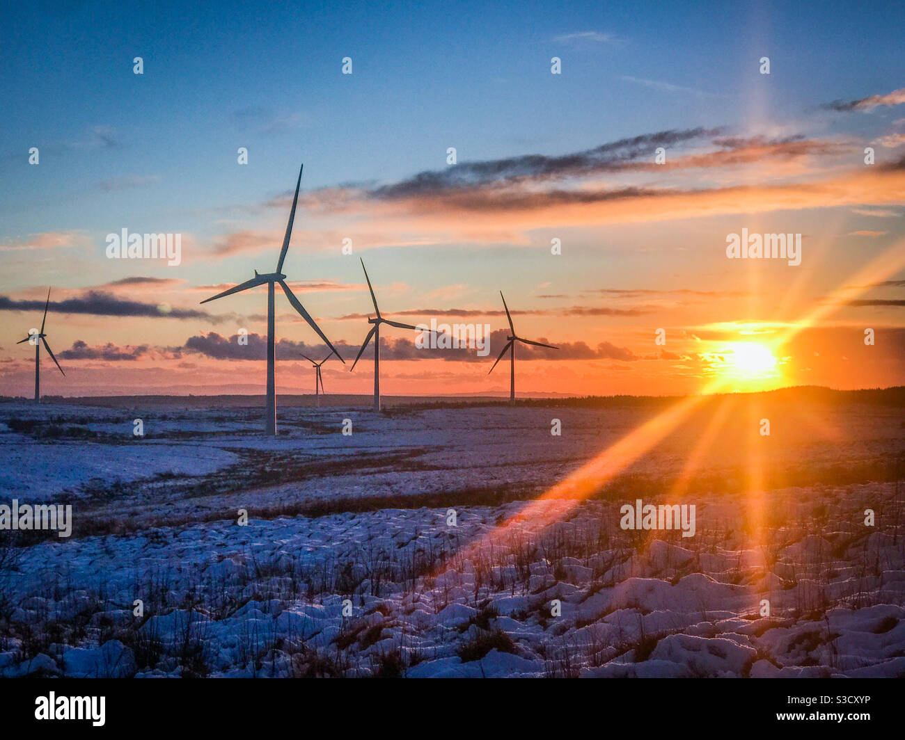 Scottish windfarm hi-res stock photography and images - Alamy