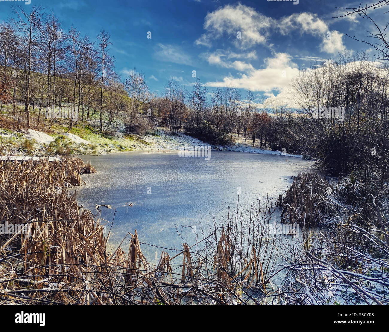Frozen country hi-res stock photography and images - Alamy