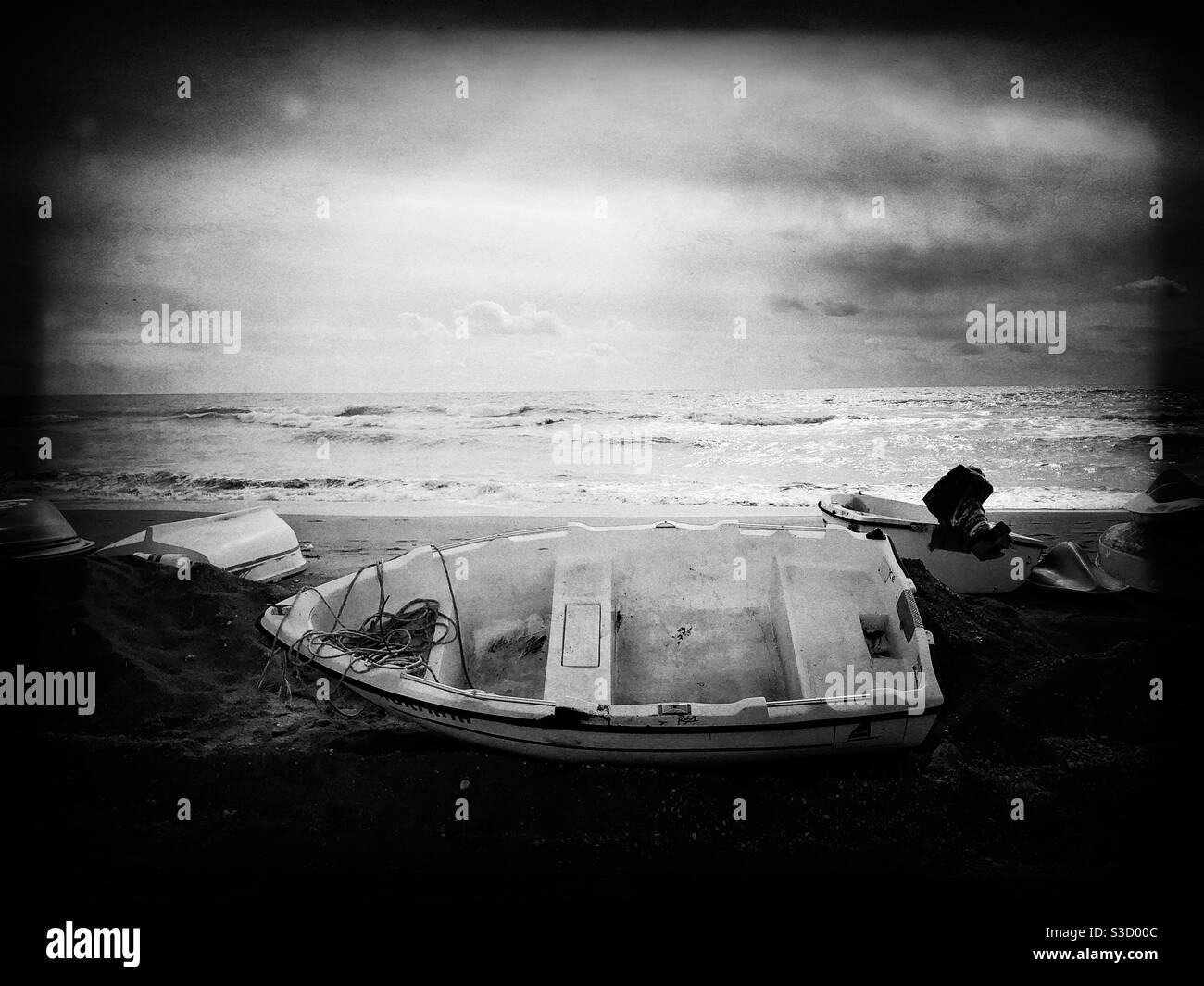 Flipped boats hi-res stock photography and images - Alamy