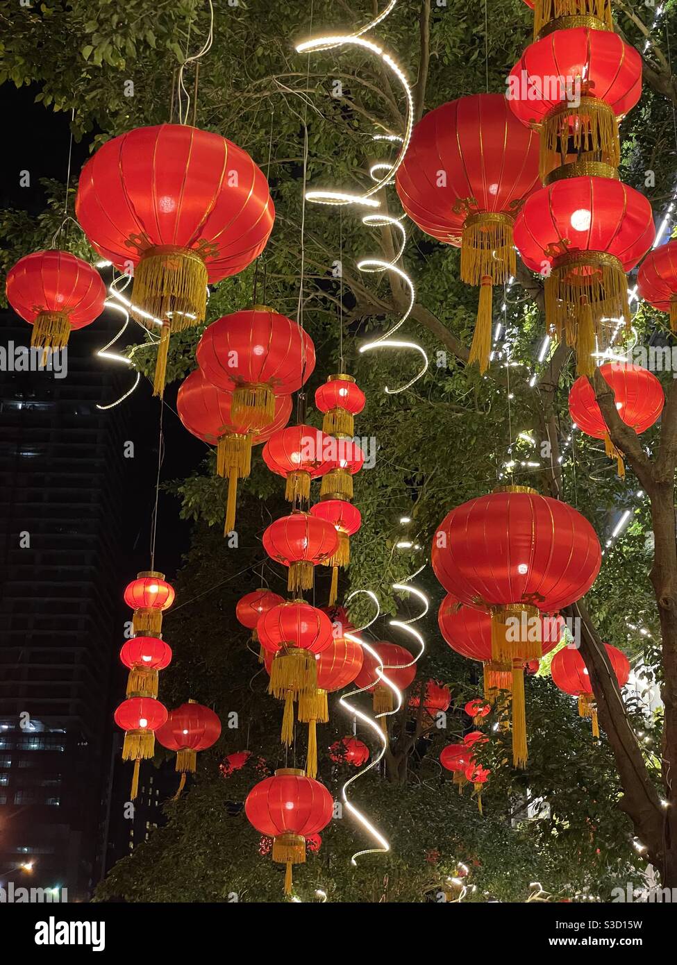 Lanterns hang hi-res stock photography and images - Alamy