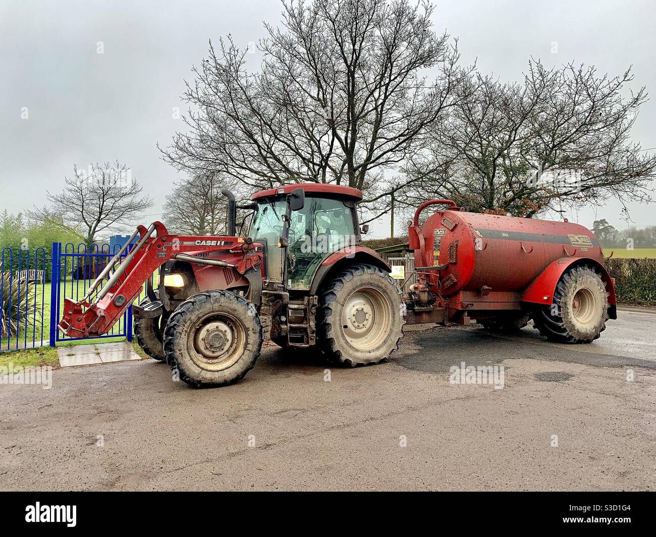 Slurry tractor hi-res stock photography and images - Alamy